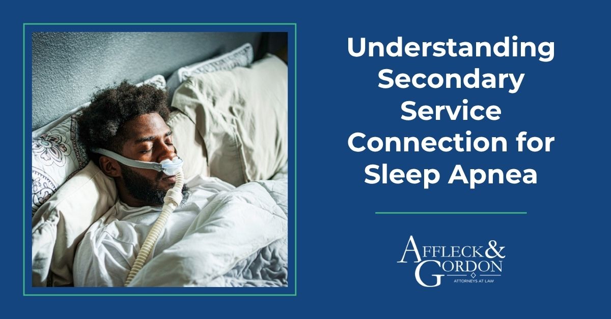 Understanding Secondary Service Connection for Sleep Apnea
